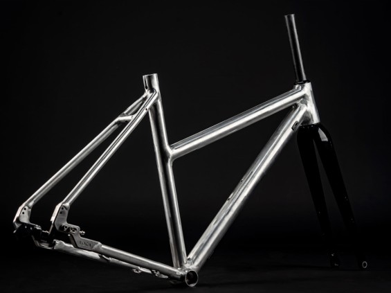 Ladies' city bike frame raw